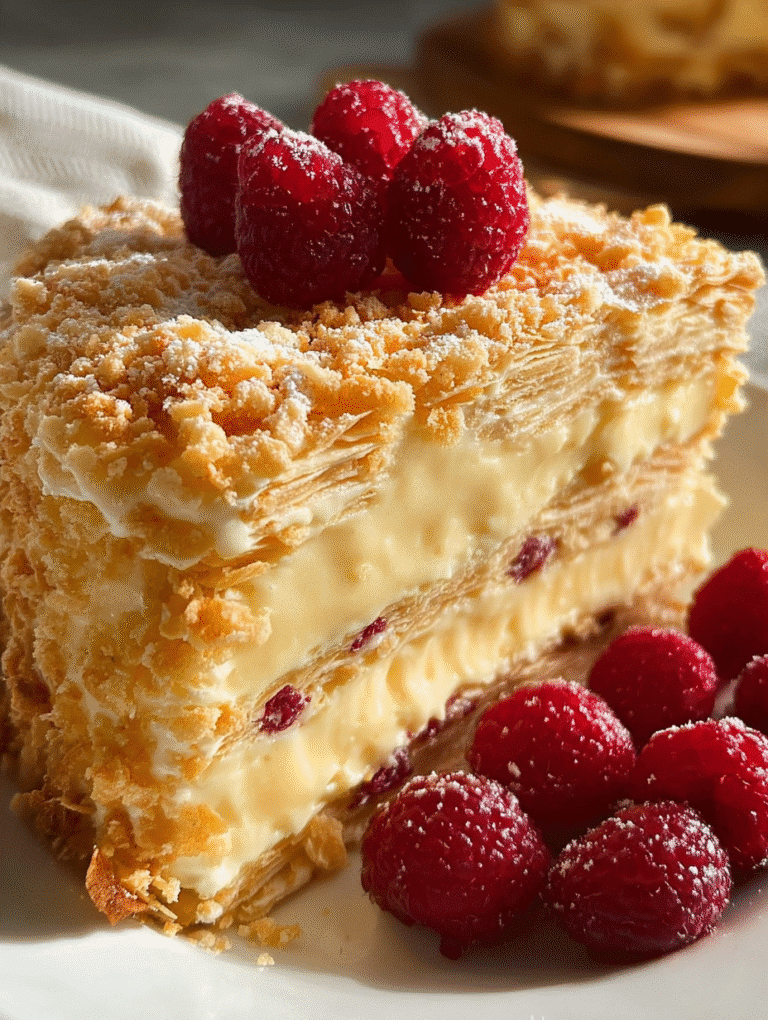 Classic Napoleon Cake: Discover the Perfect Recipe!
