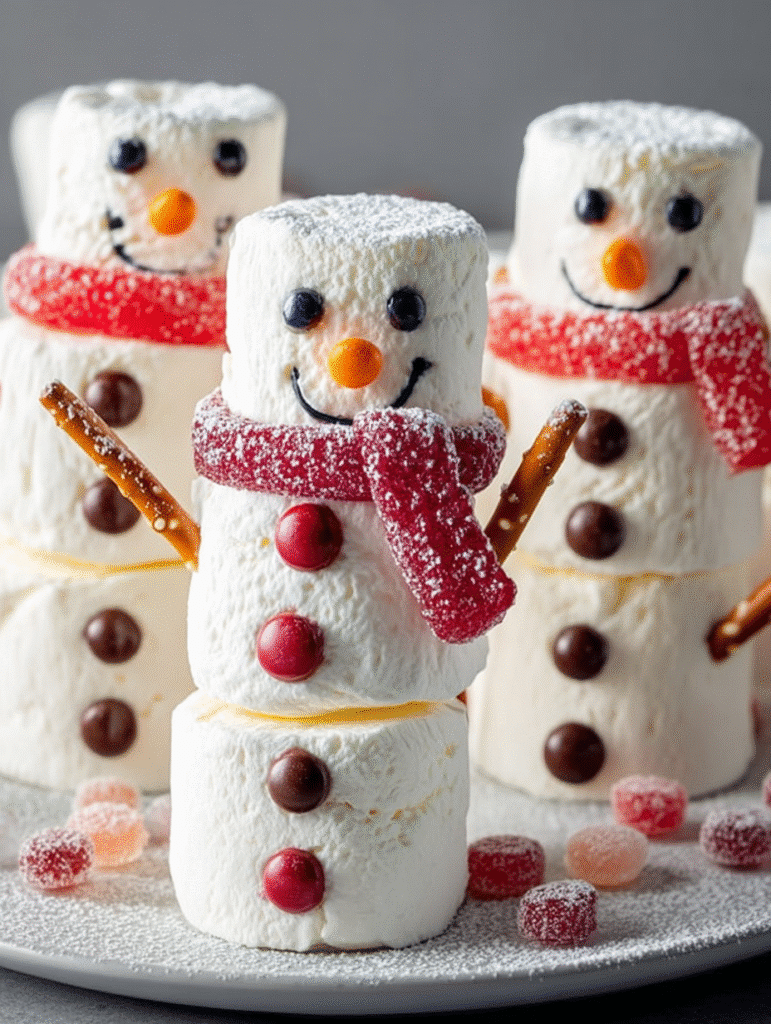 Marshmallow Snowman Stacker Treats: Fun to Make Today!